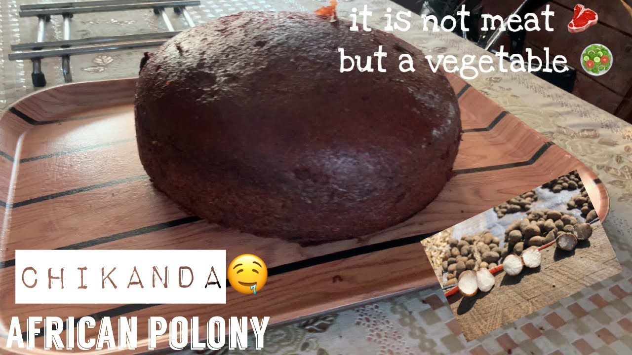 How To Make Chikanda (AFRICAN POLONY) Zambian Food, Ingredients In ...