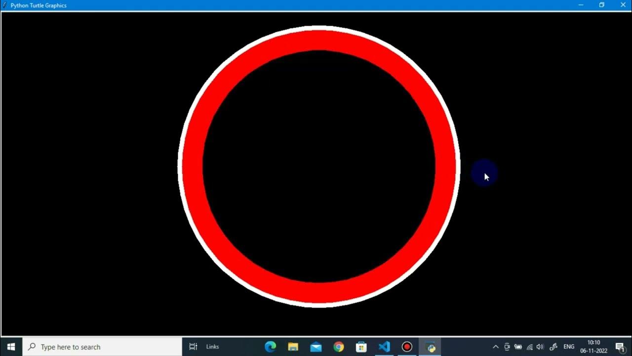 How to draw avengers logo in python turtle tutorial #2 - YouTube