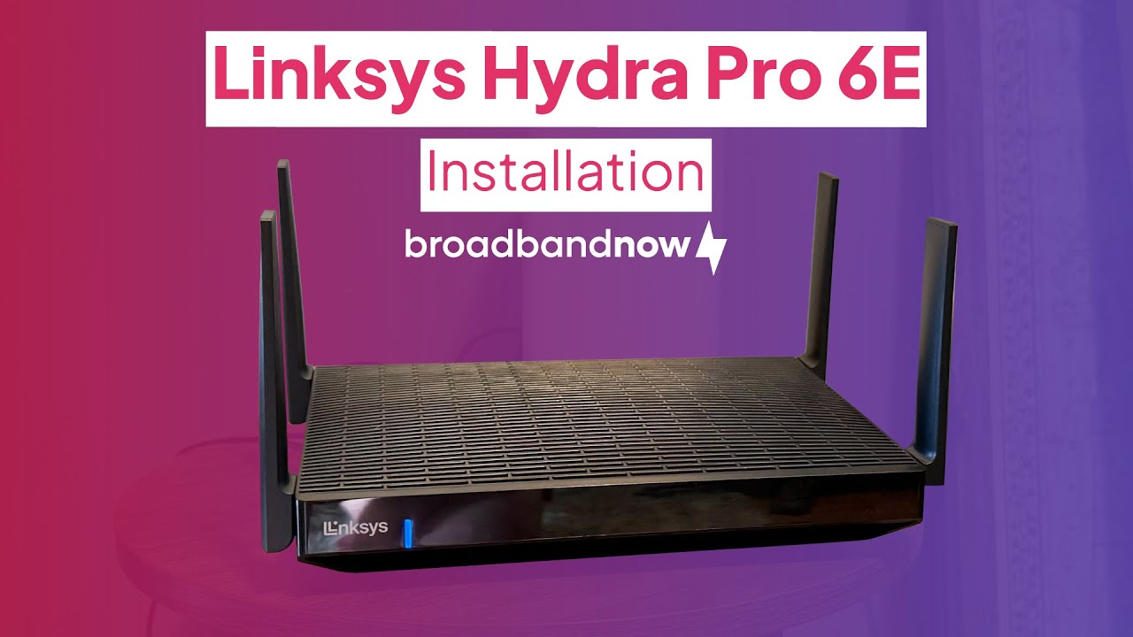 Linksys Hydra Pro 6E Installation | Up and Running in About 10 Minutes ...