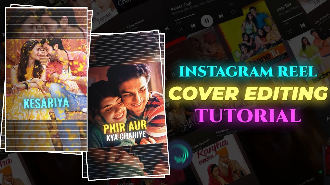 Instagram Trending Reel Cover Editing Tutorial | How To Make Instagram ...