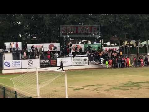 İzmir'de saha karıştı, maç yarıda kaldı!