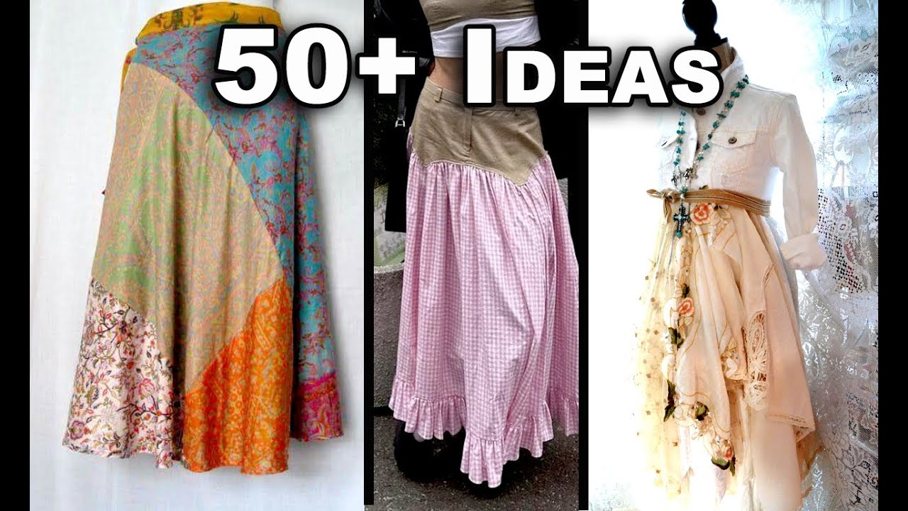 50+ GENIUS Ideas for Upcycled Skirts to Revolutionize Your Wardrobe ...