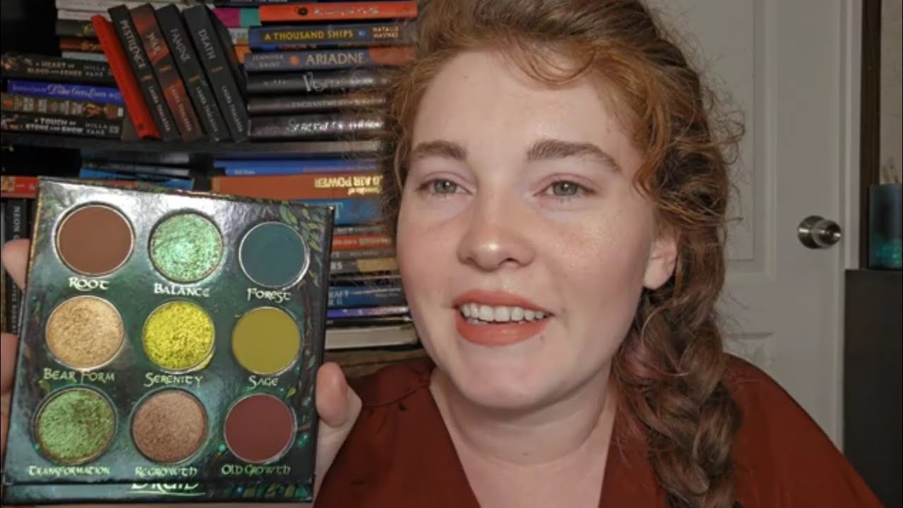 Fantasy Cosmetica Druid Palette || Three Looks and Swatches - YouTube