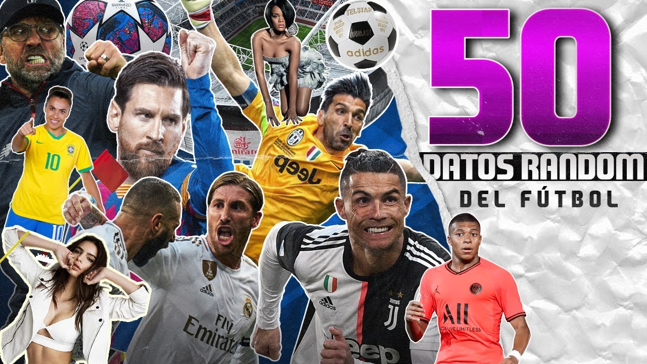 50 DATOS RANDOM del FÚTBOL | ¿Cuántos te sabes? - YouTube