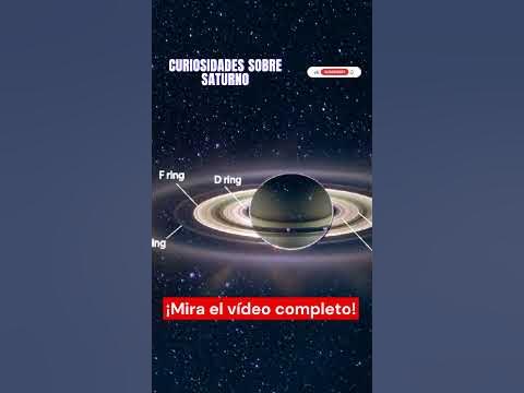 Datos curiosos sobre el planeta Saturno Parte 15 #planeta #saturno #nasa #spacex #galaxia # ...