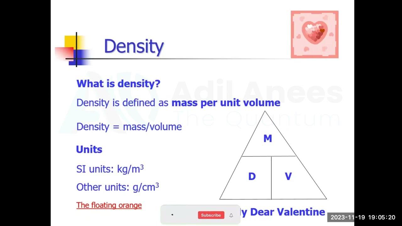 Demystifying Physics: Mass, Weight, and Density Explained Simply! - YouTube