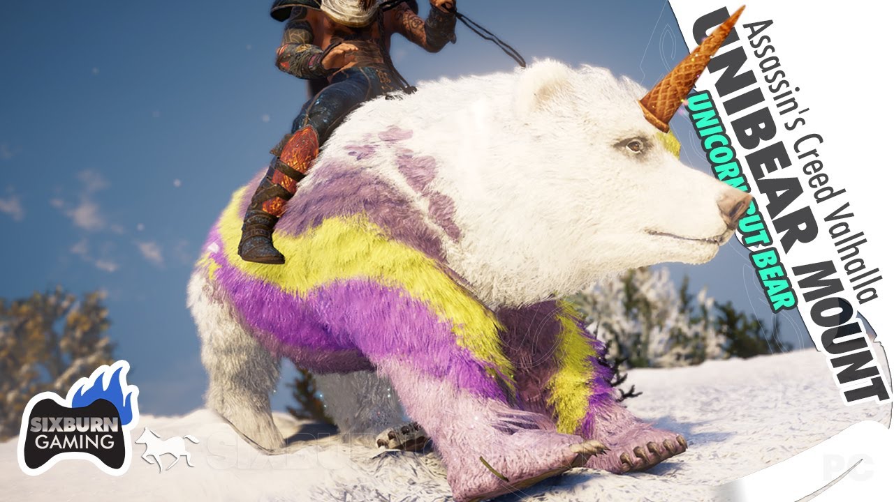 How to Get the FREE UNIBEAR Mount Assassin's Creed Valhalla Limited ...