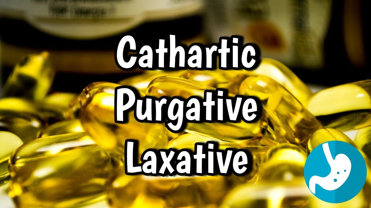 3.3. Laxative, Cathartics, Purgatives | IOC | TPL - YouTube