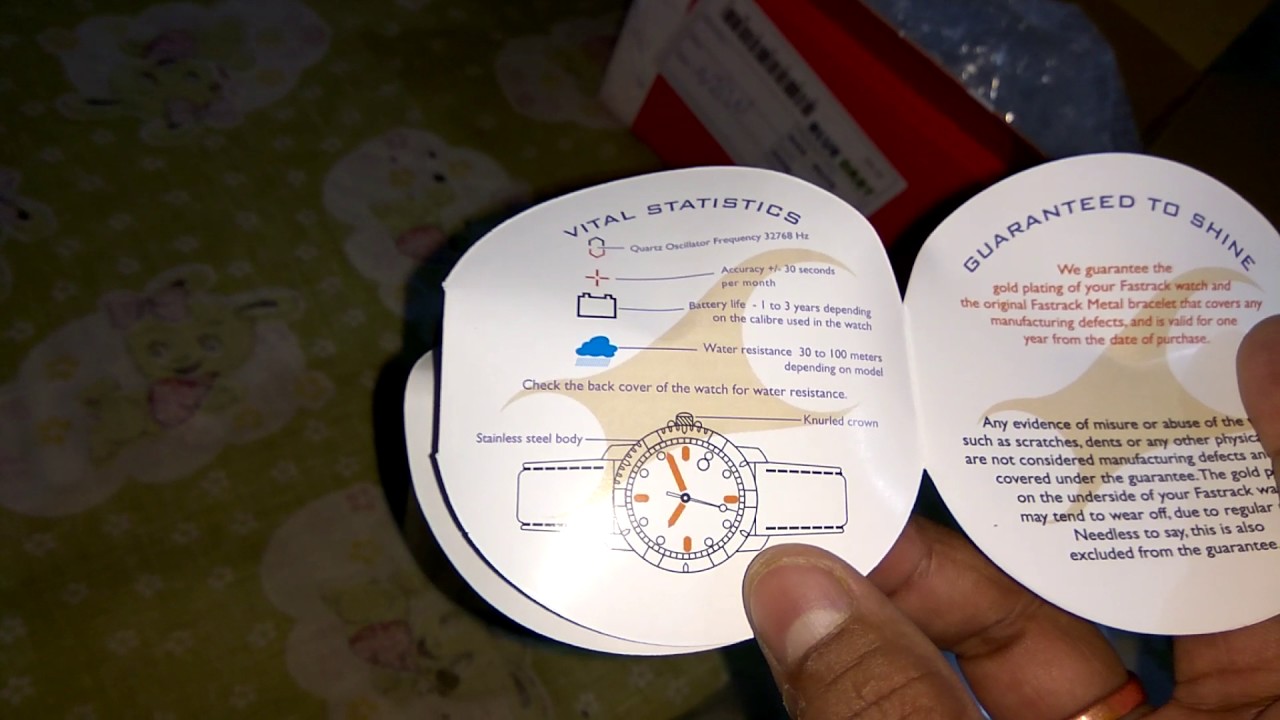 Unboxing Fastrack 3124sl02 men wrist watch.. - YouTube
