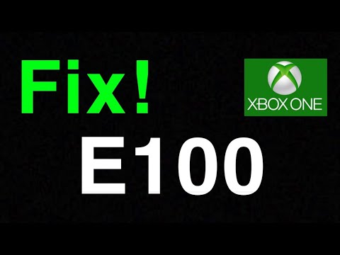 Xbox One E100 Fix! - YouTube