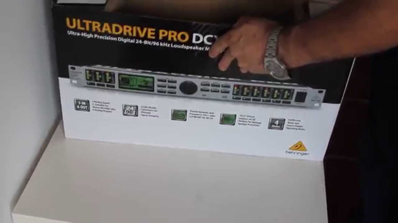 ULTRA-DRIVE PRO DCX 2496 Unboxing - YouTube