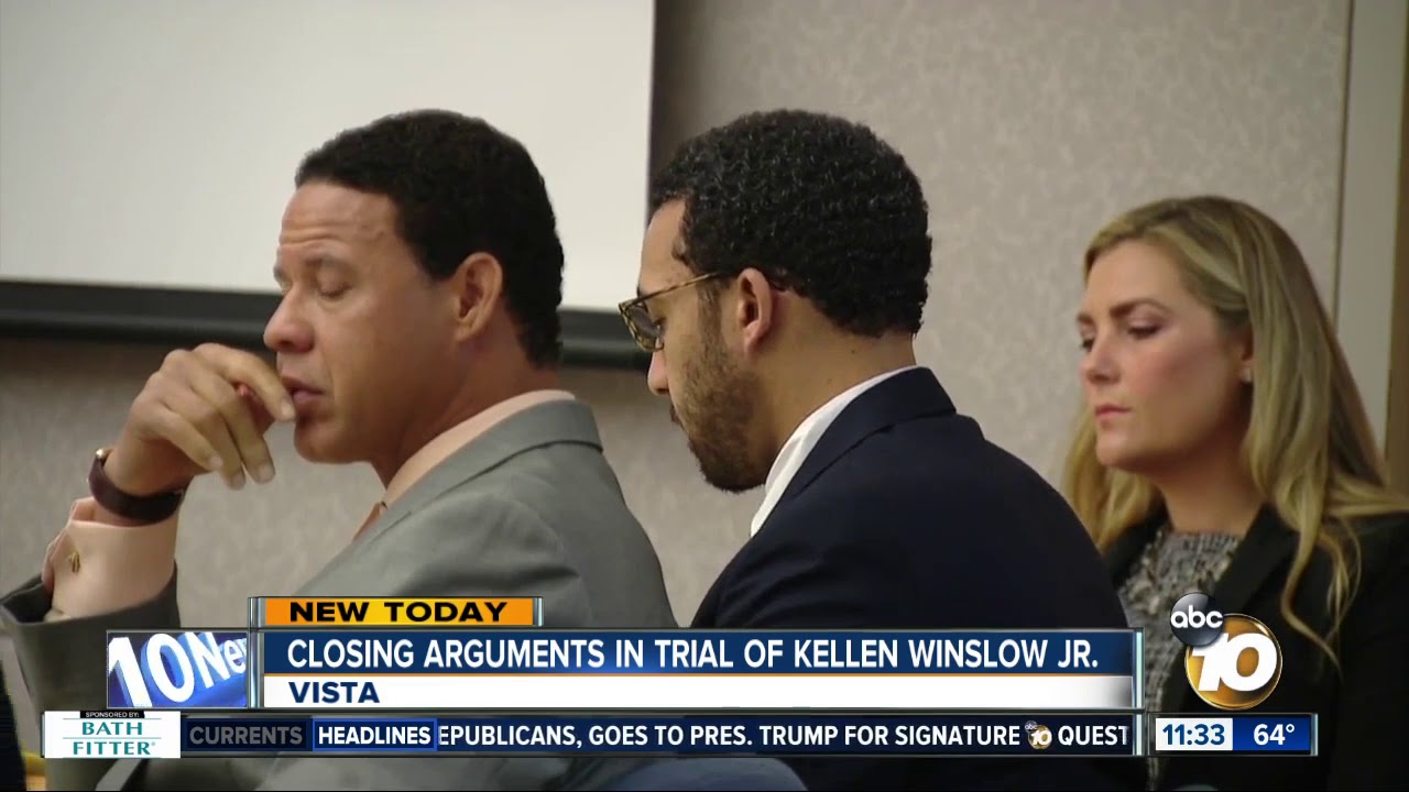 Closing arguments in trial of Kellen Winslow Jr. - YouTube