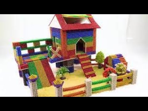 PERMAINAN ANAK POPULER | BOLA MAGNET RUMAH RUMAHAN - YouTube