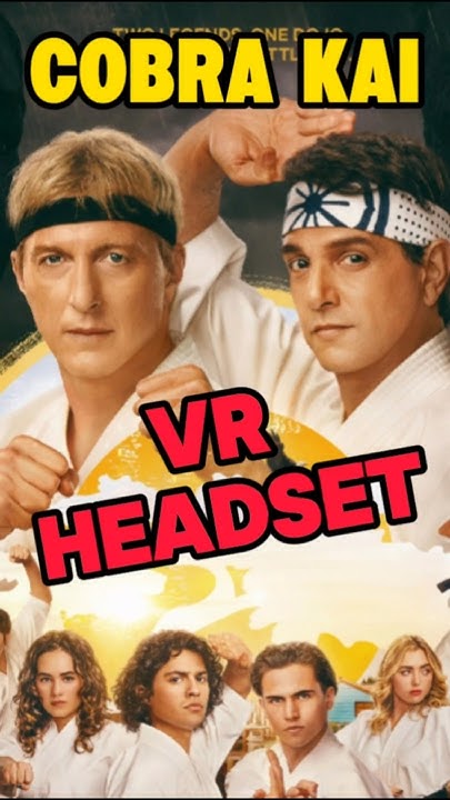 Cobra Kai VR Headset is awesome... #cobrakai #metaquest3s - YouTube