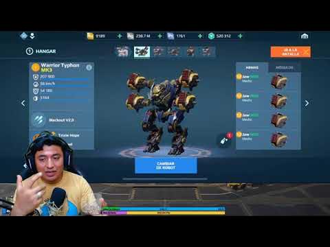 🦾SUPER🤖TYPHON😲INCREIBLE🔥HABILIDAD - VERY🏃FAST💨- UPDATE 8.7 *WAR ROBOTS* | Guillerwoo_95 - YouTube