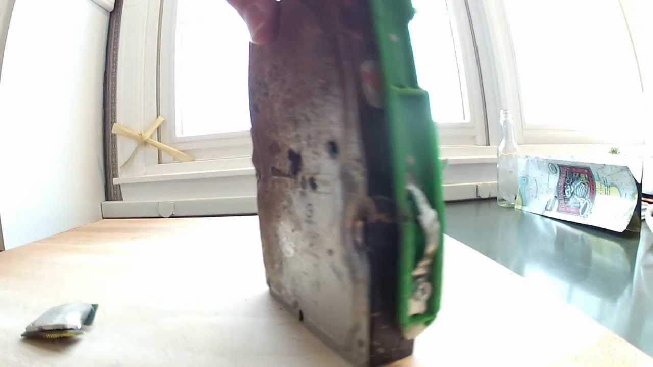 Computer Malfunction Is Due To Bullet Holes in Hard Drive And CPU - YouTube