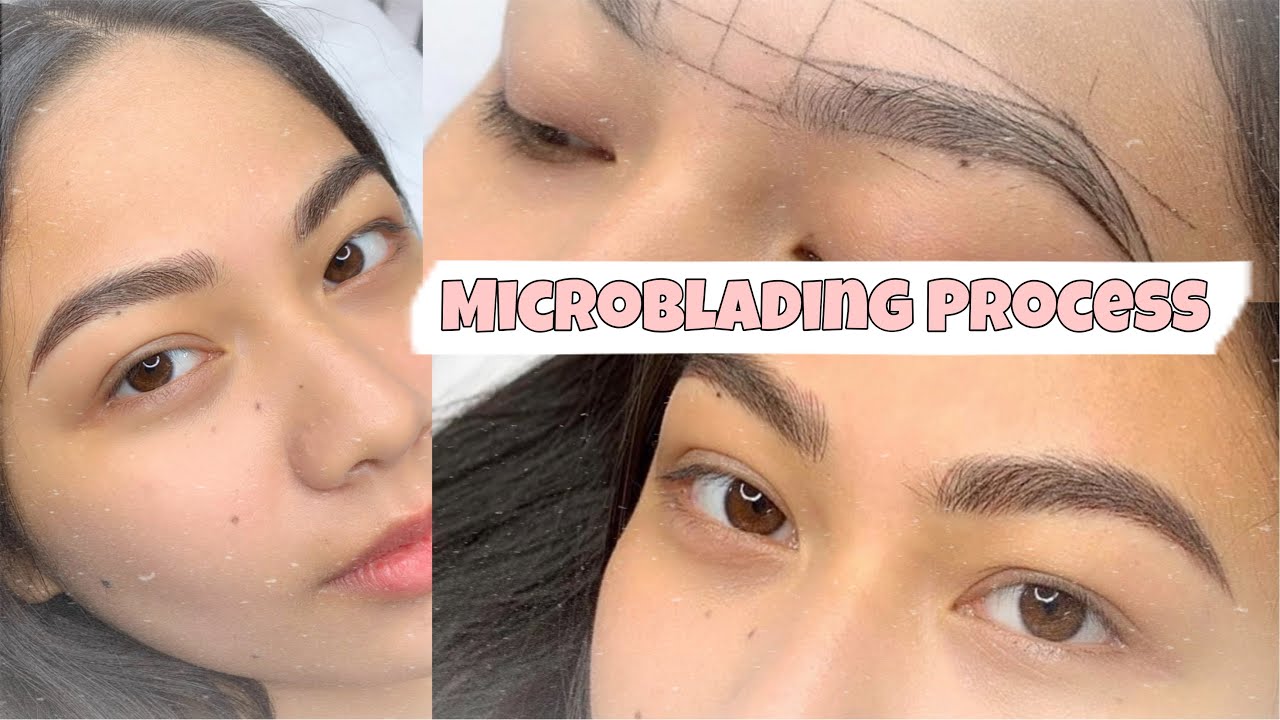 I GOT MY EYEBROWS MICROBLADED - YouTube