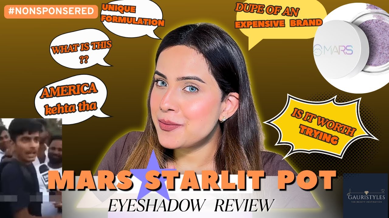 Mars Starlit Pot Eyeshadow Review | First Impressions, Swatches & Wear ...