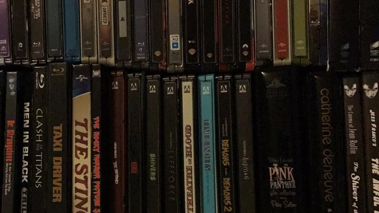 Blu Ray Collection w Steel and Digi Books - YouTube