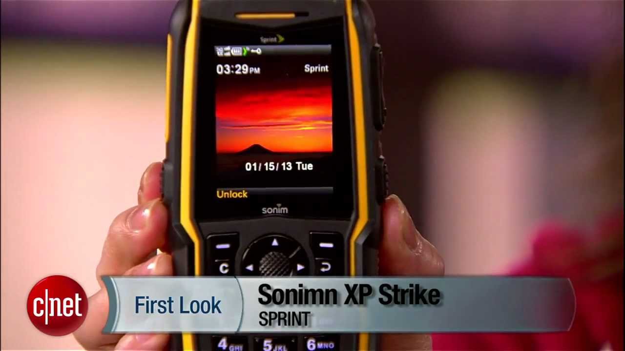Sprint's Sonimn XP Strike is built extra-tough - YouTube