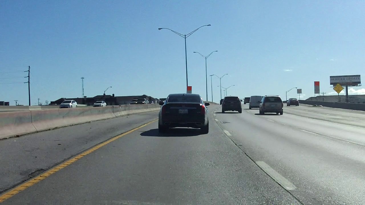 Interstate 10 - Texas (Exits 22 to 28) eastbound - YouTube