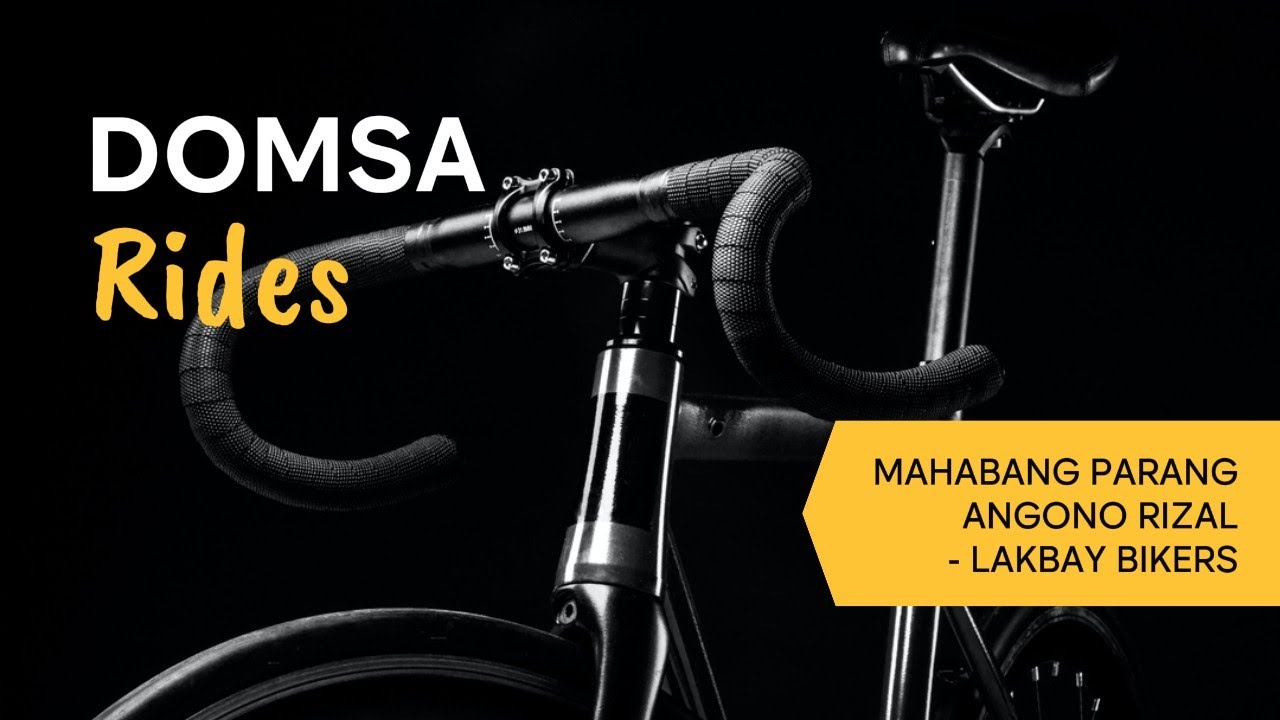 Domsa Sunday Ride - Mahabang Parang Angono Rizal - YouTube
