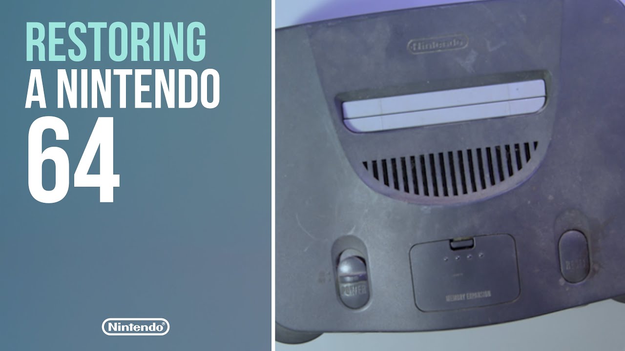 Restoring a Nintendo 64 - Console Restoration - YouTube