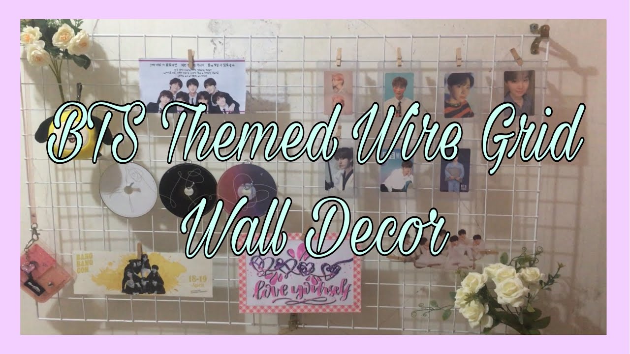 BTS Room Decor DIY - YouTube