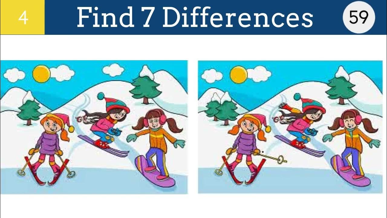 Spot the difference #17 | Brain Game | Challenges | Puzzle - YouTube