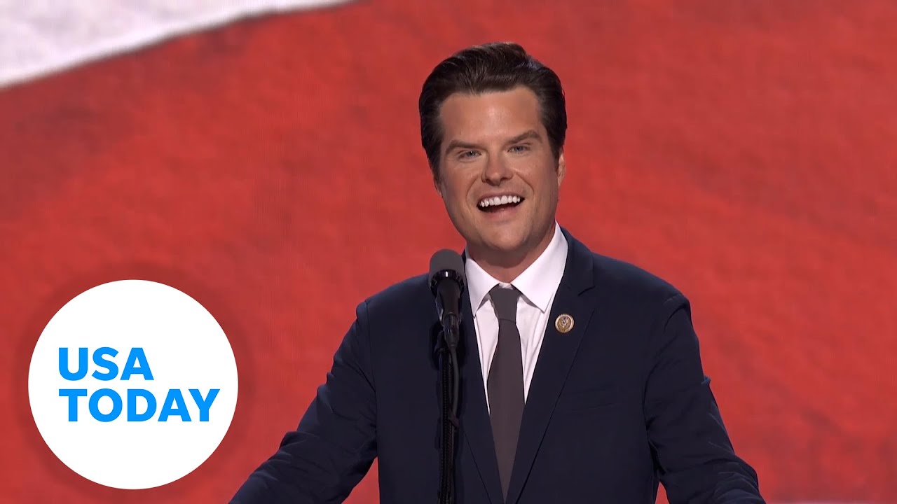 RNC: Matt Gaetz vows to be Trump's 'strongest ally in Congress' | USA ...