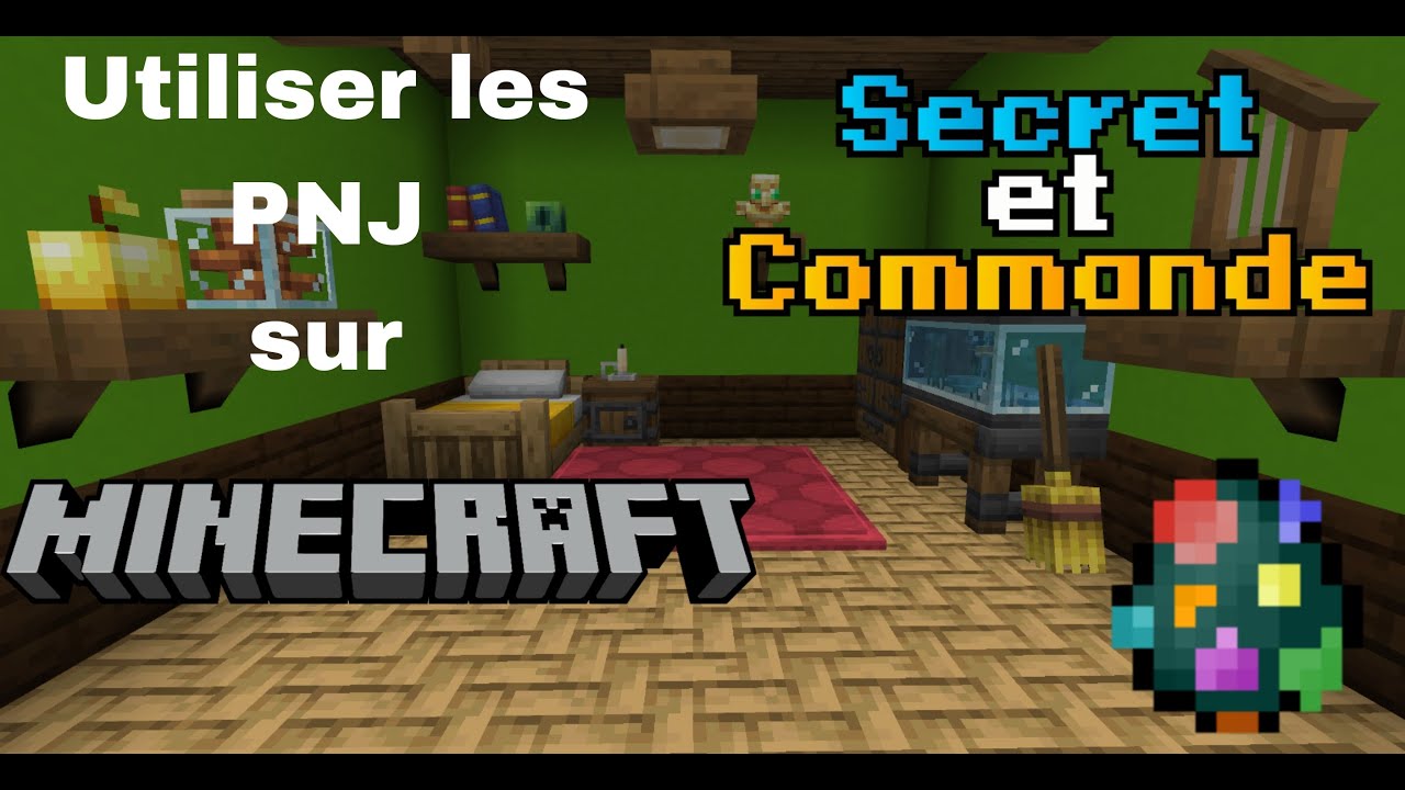 Comment utiliser les PNJ minecraft bedrock +1.21 : Secret et Commandes ...