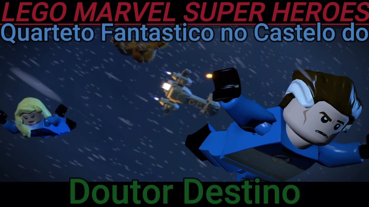 LEGO® MARVEL Super Heroes Quarteto Fantástico no Castelo do doutor ...