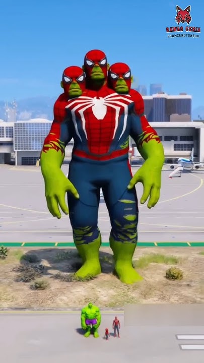 GTA V RANDOM SPIDE-RMAN VS PINK HULK BABY BATTLE - coffin dance song cover - YouTube