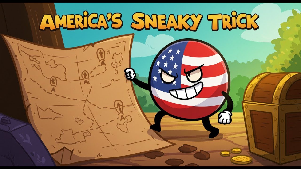 Americas Sneaky Trick | Funny | Trick | Countryballs | Country - YouTube
