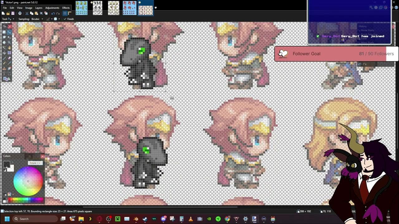 RPGM gamedev stream 02: Digimon fanmade JRPG - YouTube