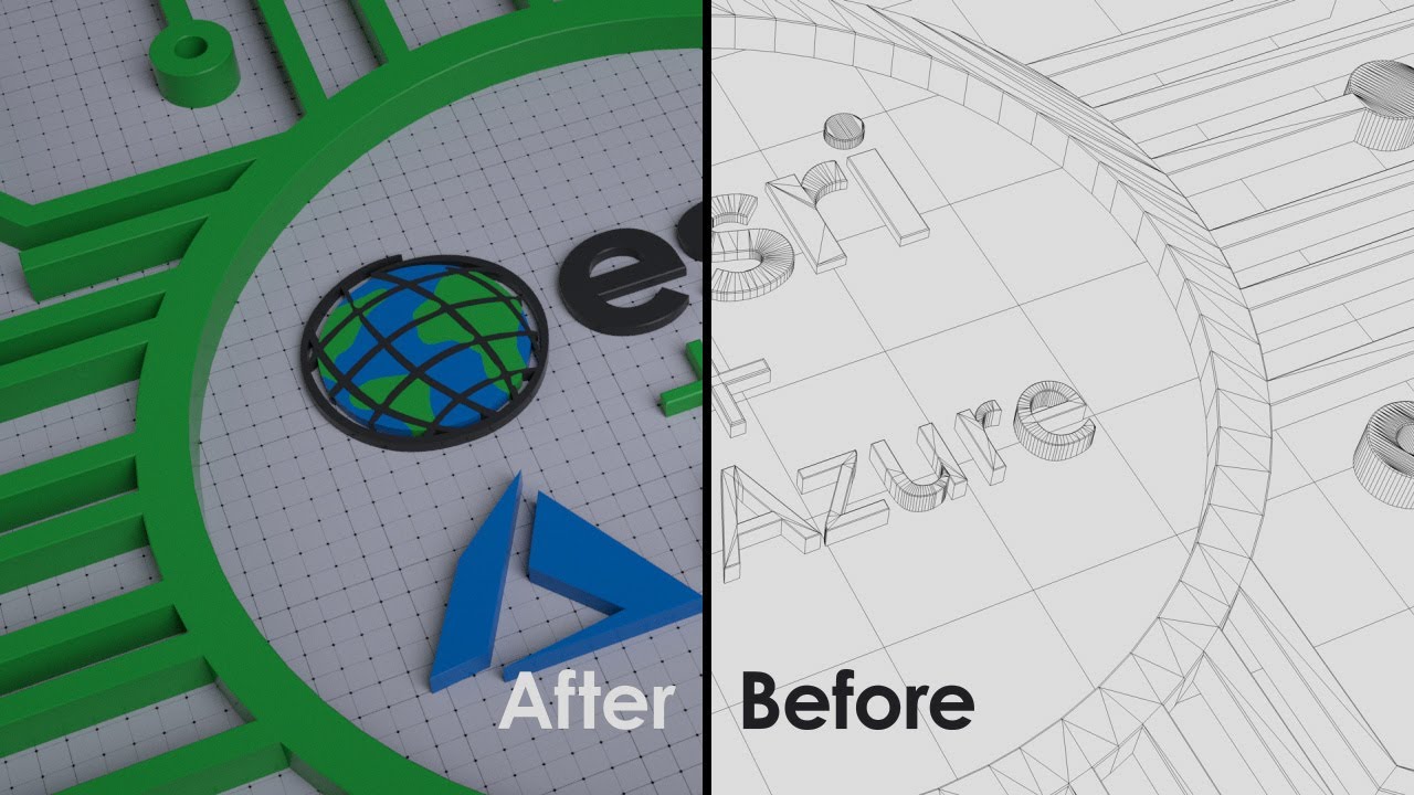 Esri & Microsoft Azure 3d making of - YouTube
