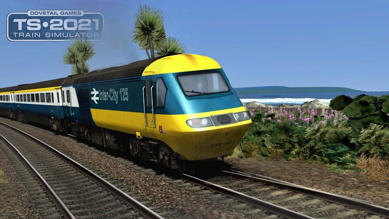 Train Simulator 2021 Riviera line InterCity Class 43 HST 125 - YouTube