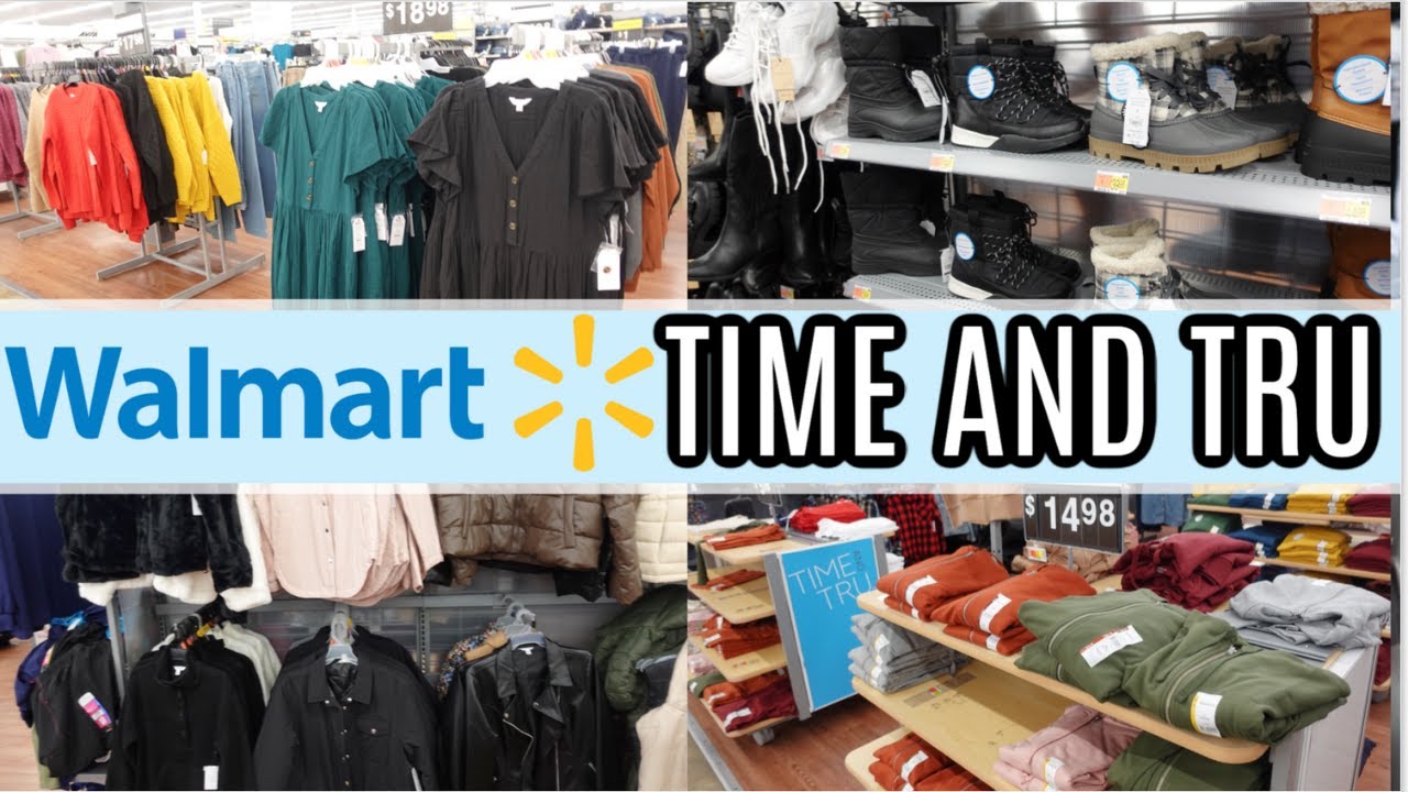 WALMART SHOP WITH ME | WALMART TIME AND TRU | AFFORDABLE FASHION - YouTube
