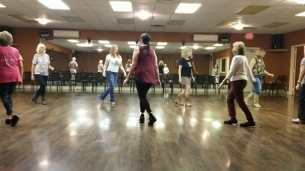 Damn! Line Dance dance in Contra - YouTube