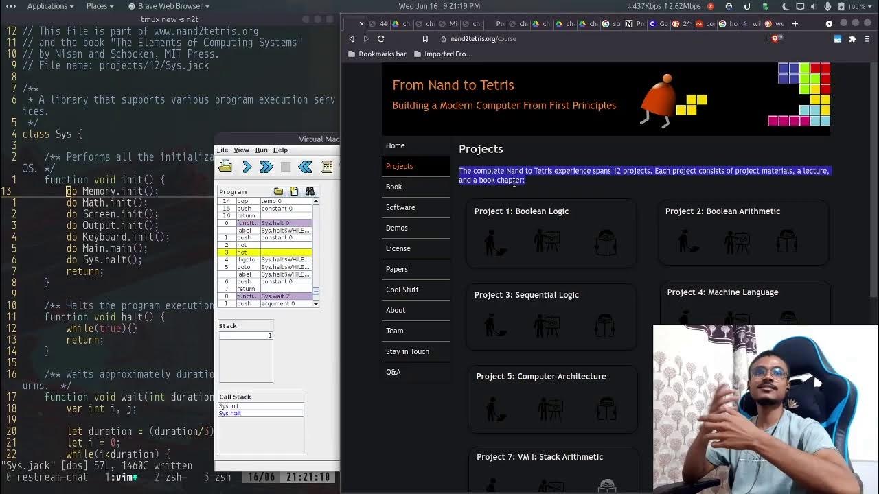 String.jack | Operating System | Computer from First Principles | Nand2Tetris 2 | Part 51 - YouTube