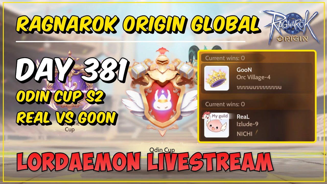 🔴 ODIN CUP S2: ReaL vs GooN (2nd battle F2P POV) - YouTube