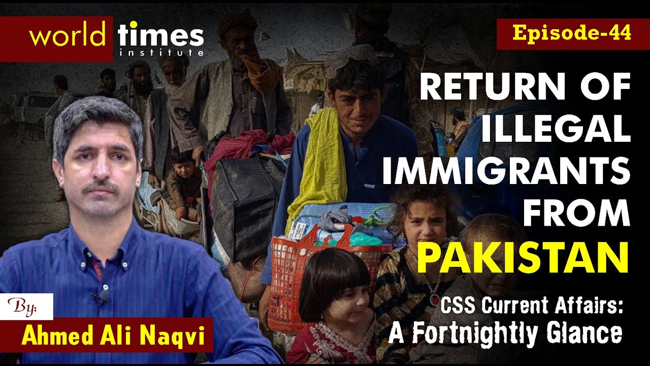 Return Of Illegal Immigrants From Pakistan A Fortnightly Glance