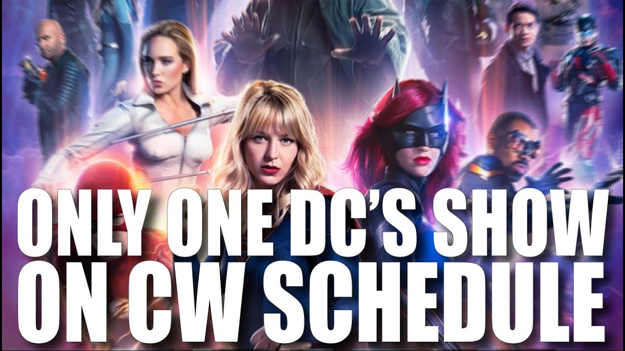 ONLY ONE DC COMICS SHOW ON CW FALL SCHEDULE - YouTube