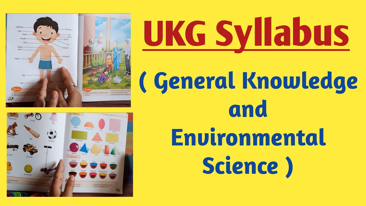 UKG Syllabus (General Knowledge and Environment Science) - YouTube