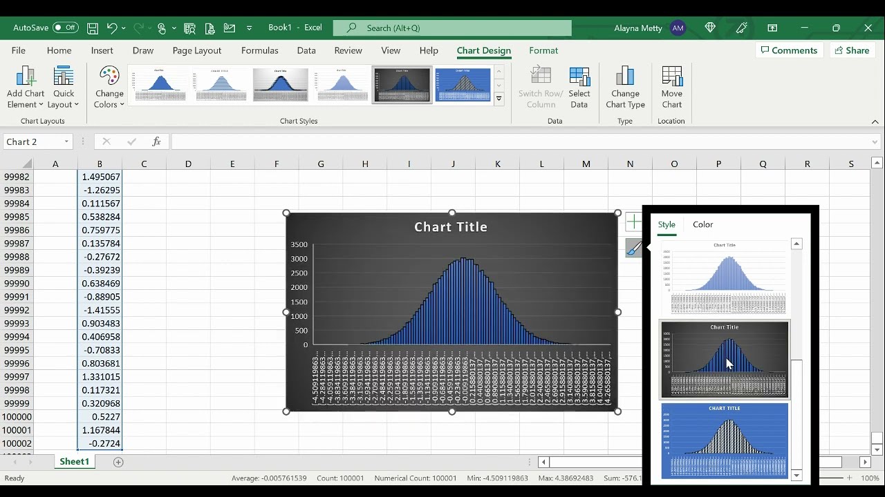 How To Draw A Curve In Excel Normal Distribution Curve In Excel YouTube How To Draw A Curve In Excel Normal Distribution Curve In Excel YouTube