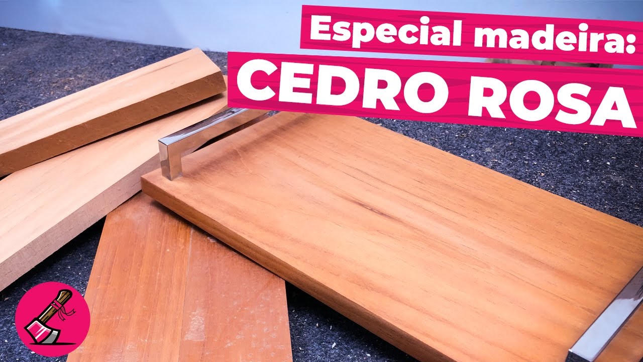 CEDRO ROSA: A madeira AROMÁTICA e ótima para ENTALHAR - YouTube