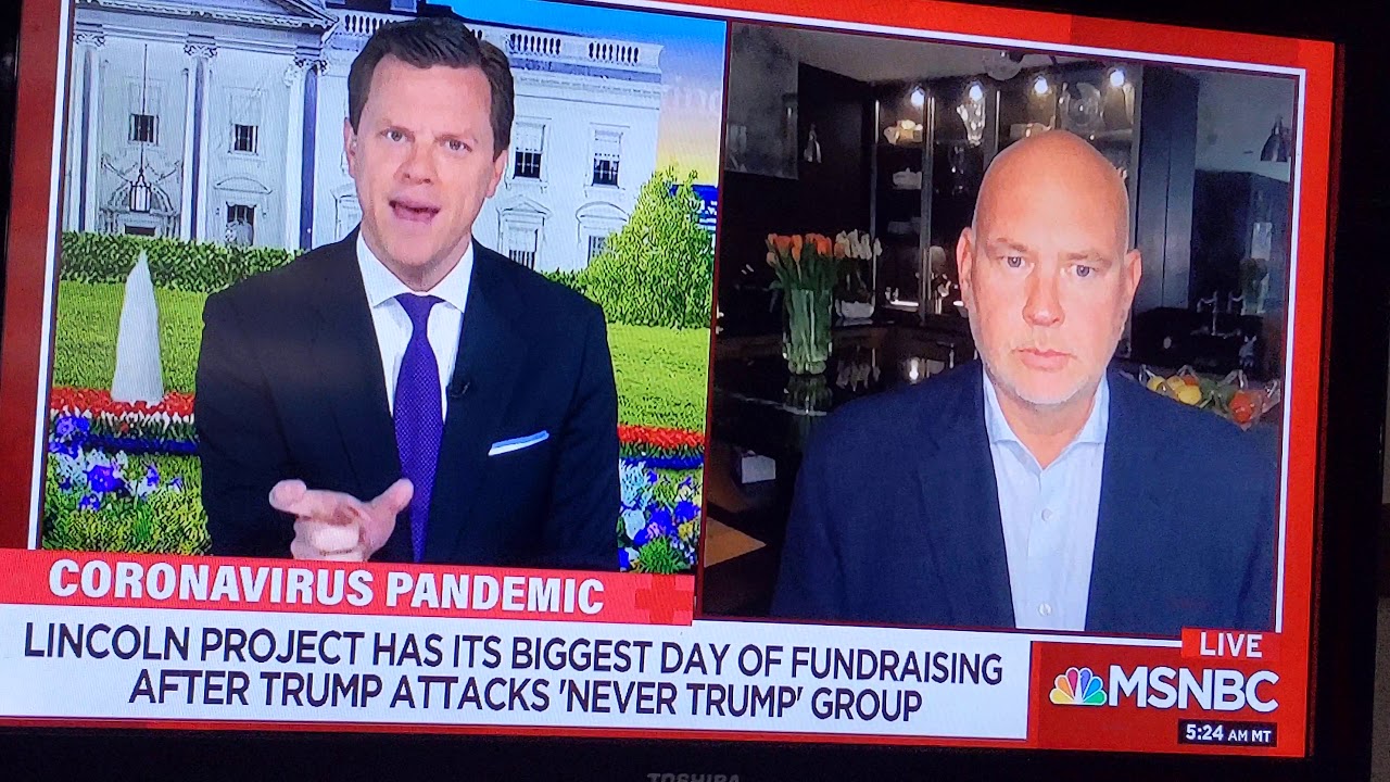 Steve Schmidt comments on Lincoln project ad - YouTube