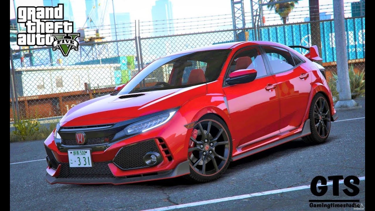 GTA V MOD Honda Civic Type-R - YouTube