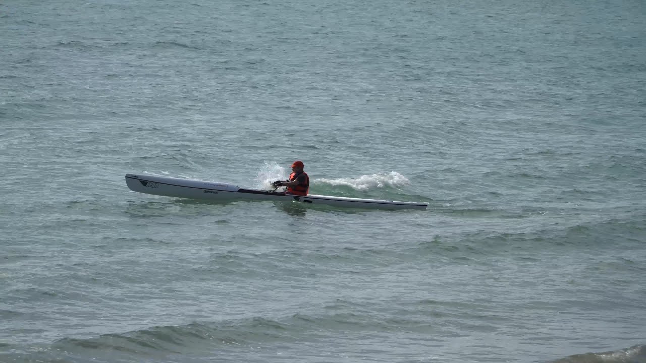 First time on a Fenn Mako Elite surfski! Part 3 - YouTube