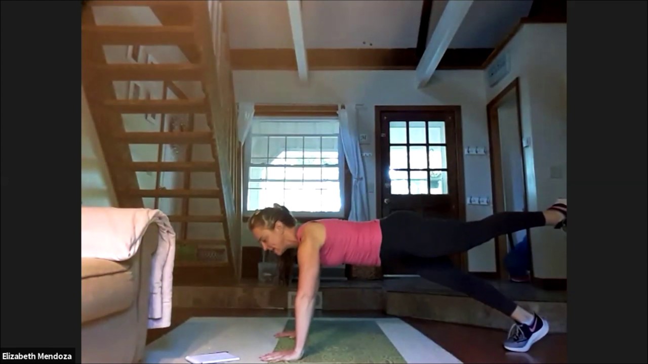 Body Weight Boot Camp with Elizabeth 2 (45 Minutes) - YouTube